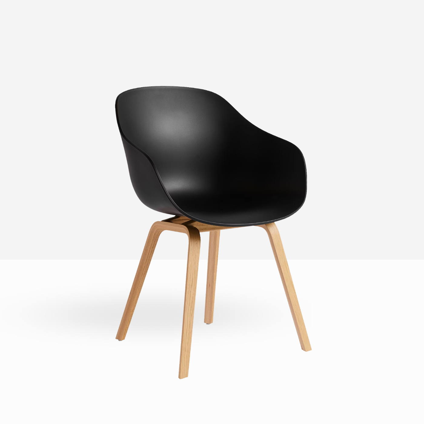 HAY About a Chair Dining Chair Black Oak | Premium Furniture Hire | NYED