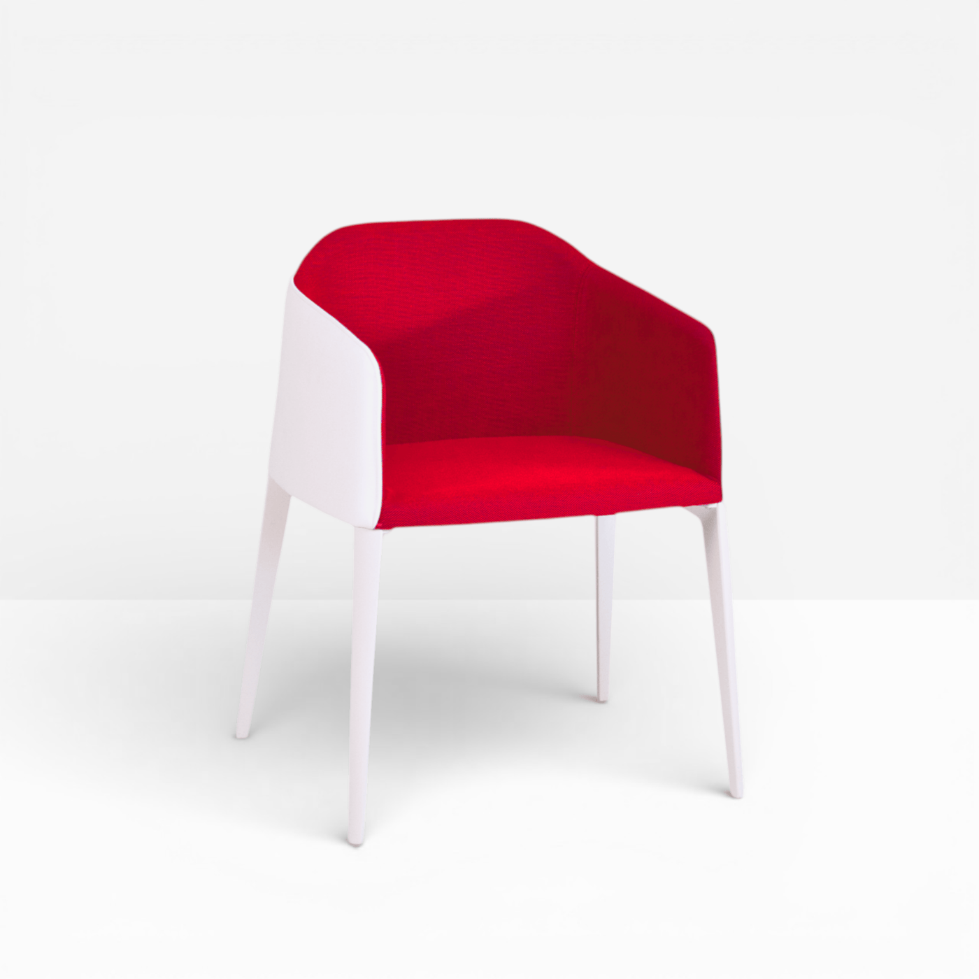 Laja Chair White Simil Leather | Premium Furniture Hire | NYED