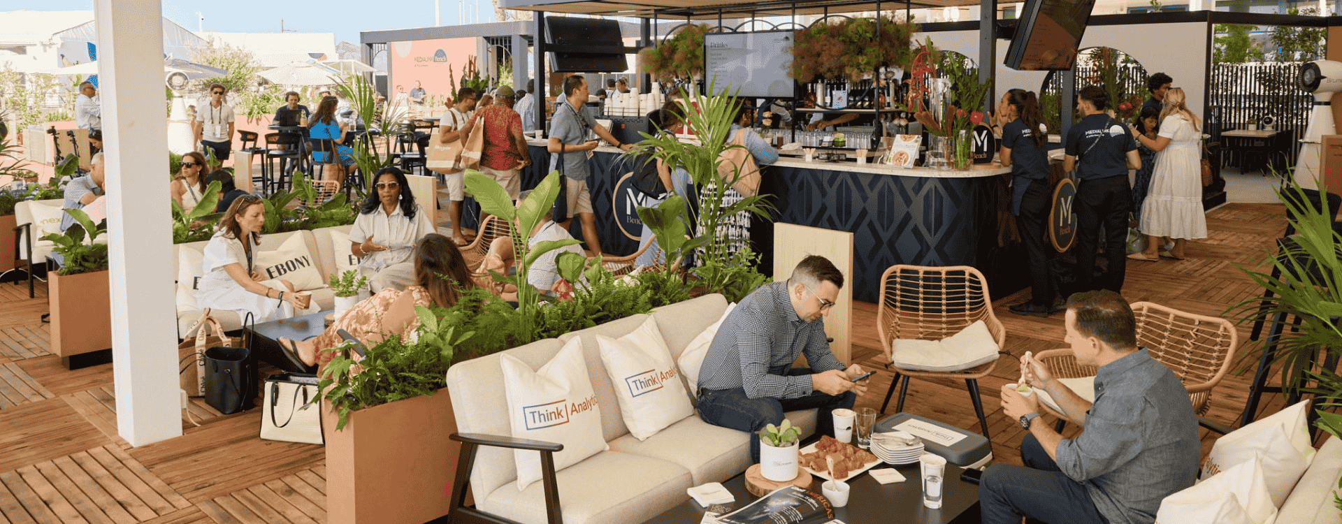 Cannes Lions 2024 | MediaLink Stand Furniture | NYED