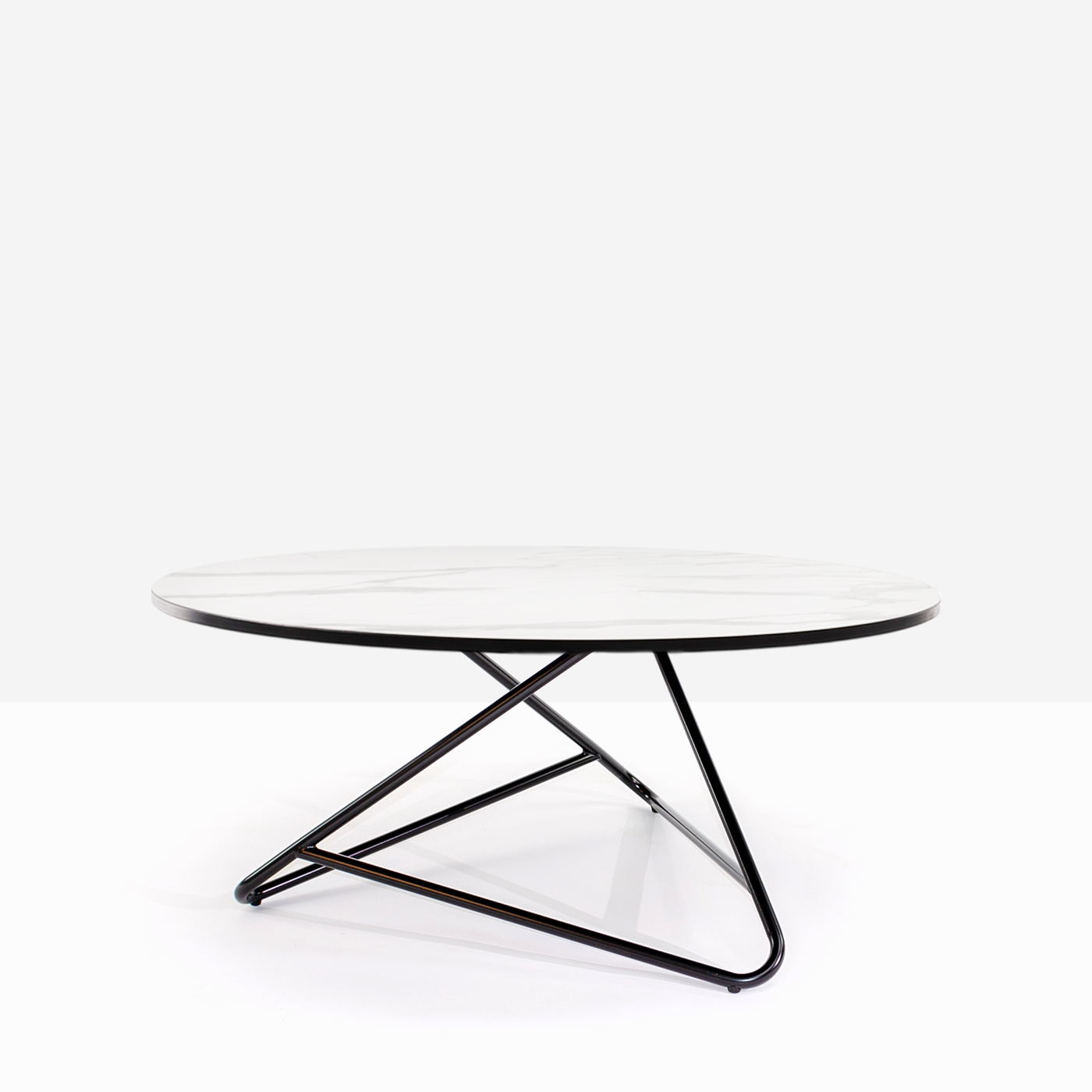 Tribeca Marble Effect Coffee Table | Modern Furniture Hire | NYED